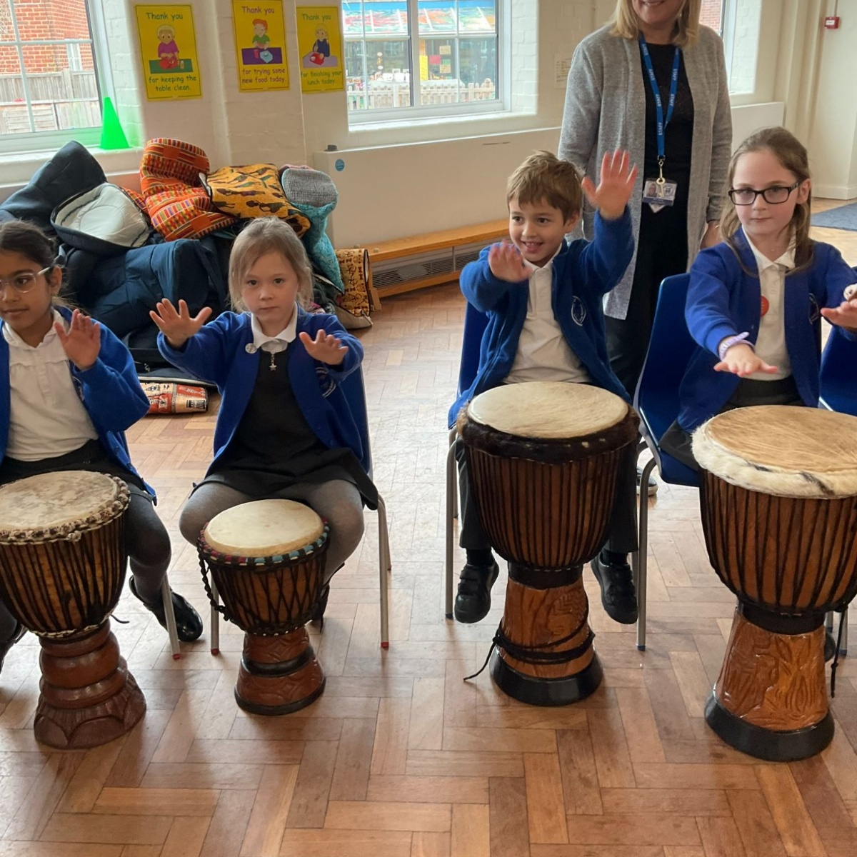 The Mead Infant and Nursery School - Year 2 African Drumming Workshop